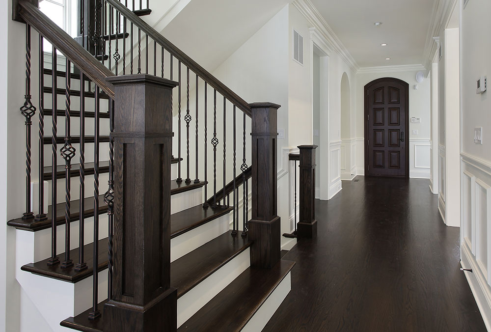 Foyer-stairs-home-design-Oakville | Prasada Custom Homes